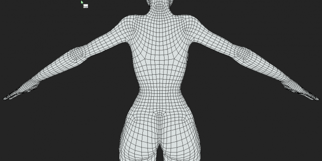 Elevate Your Artistry Female Body Base Mesh A-Pose for Digital Creation ...