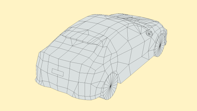 Honda Civic Type R 2018 3D Model in Racing 3DExport