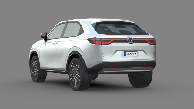 Honda HRV 3D Model in SUV 3DExport