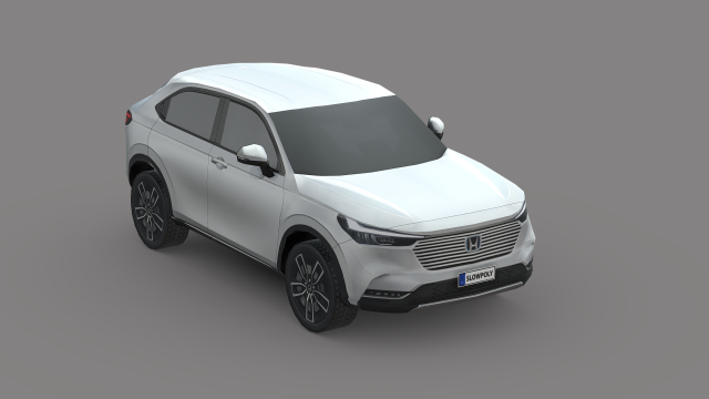 Honda HRV 3D Model in SUV 3DExport