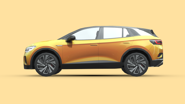 Volkswagen ID4 3D Model in SUV 3DExport