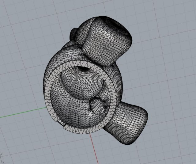 Lampara de oso con cesta para imprimir en 3D STL-3DM-OBJ 3D Print Model in Lighting 3DExport