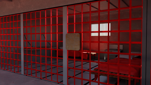 Prison Interior 3D Model in Other 3DExport