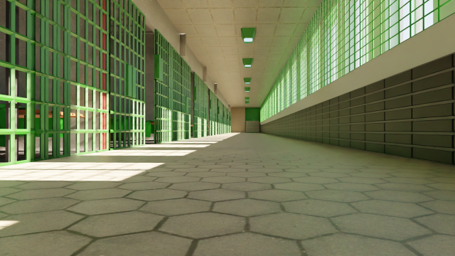 Prison 3D Model in Other 3DExport