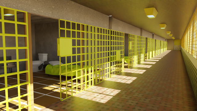 Prison 3D Model in Other 3DExport