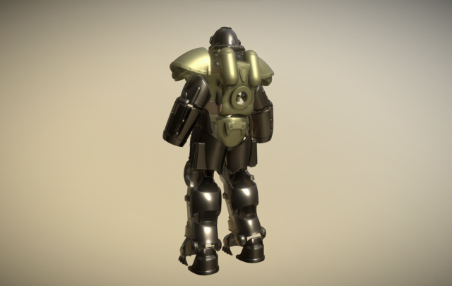 Fallout Power Armor T51 3D Print Model in Other 3DExport