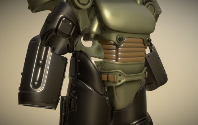 Fallout Power Armor T51 3D Print Model in Other 3DExport
