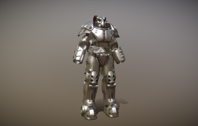 Fallout Power Armor x01 Modelo de impresión 3D in Otros 3DExport