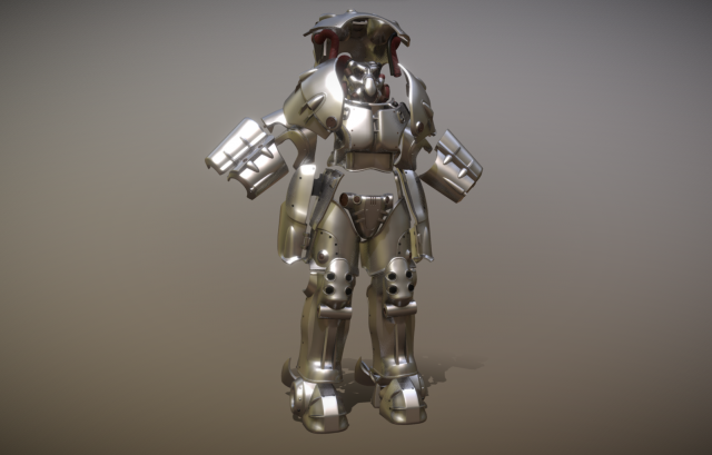 Fallout Power Armor x01 Modelo de impresión 3D in Otros 3DExport