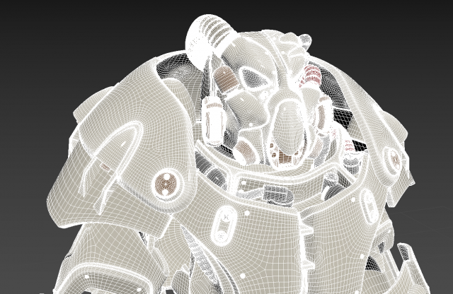 Fallout Power Armor x01 3D Print Model in Other 3DExport