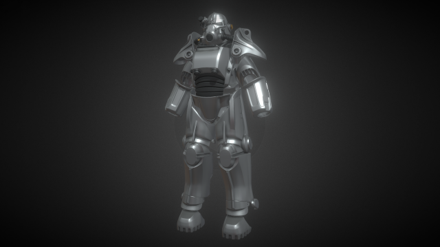 Fallout Power Armor T45 Modelo de Impressão 3D in Outro 3DExport