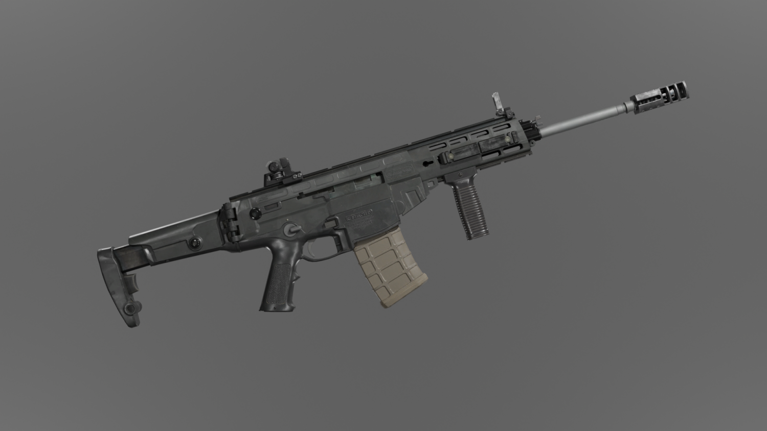 ARX200 3D Model in Rifle 3DExport