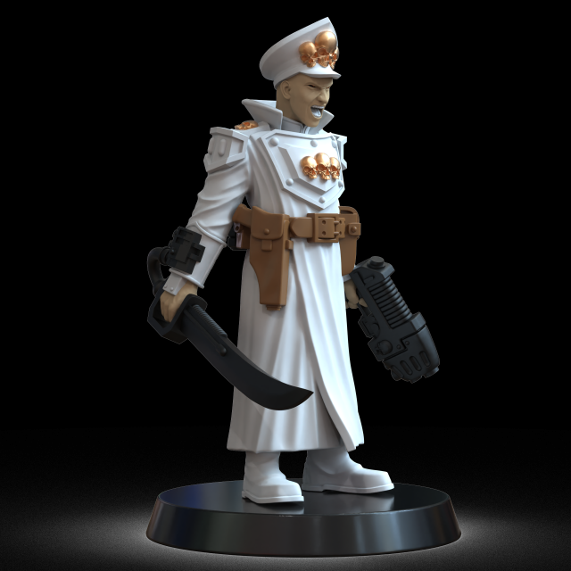 Commissar 3D Print Model in Board Games 3DExport