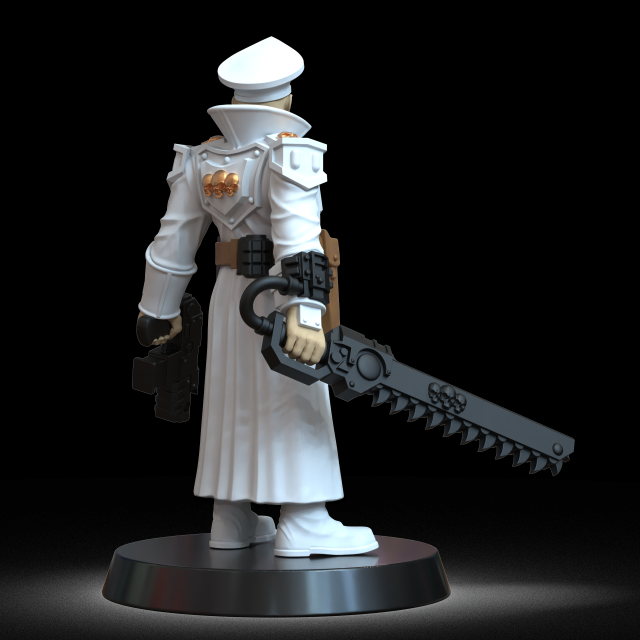 Commissar 3D Print Model in Board Games 3DExport