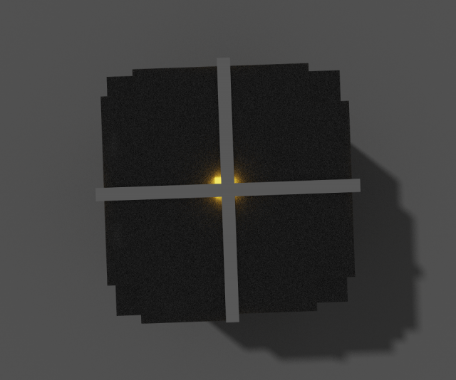 Glass luminous square Free 3D Model in Decoration 3DExport