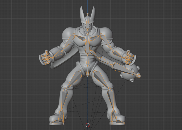 Cell Max - Dragon Ball Super 3D Model in Cartoon 3DExport