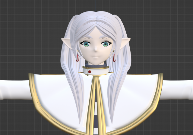 Frieren - Frieren Beyond Journey End 3D Model in Cartoon 3DExport
