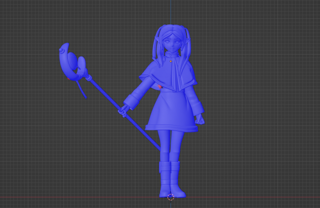 Frieren - Frieren Beyond Journey End 3D Model in Cartoon 3DExport