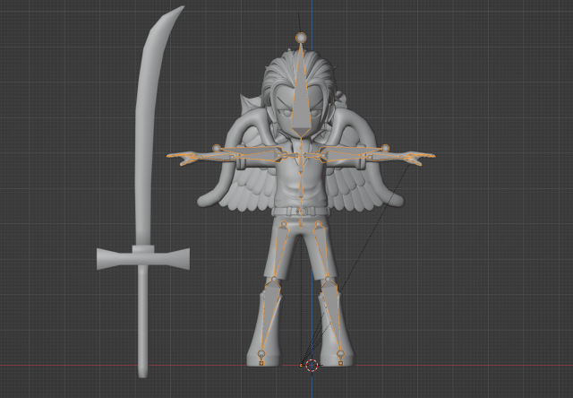 S-Hawk Seraphim - One Piece 3D Model in Cartoon 3DExport