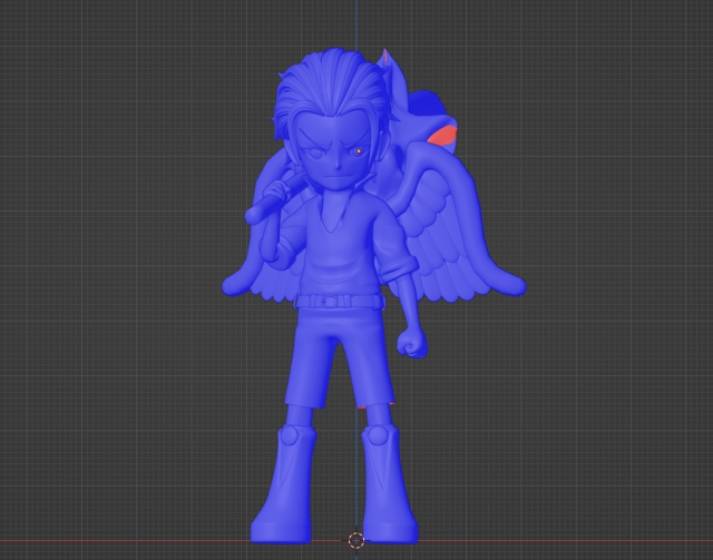 S-Hawk Seraphim - One Piece 3D Model in Cartoon 3DExport