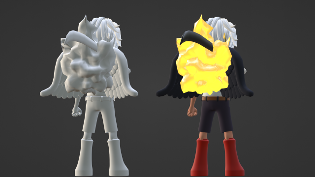 S-Hawk Seraphim - One Piece 3D Model in Cartoon 3DExport