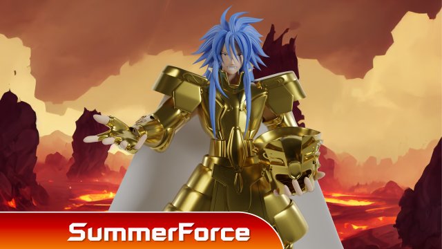 Gemini Defteros - Saint Seiya 3D Model in Cartoon 3DExport