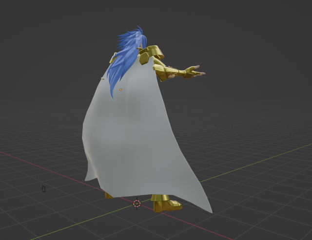 Gemini Defteros - Saint Seiya 3D Model in Cartoon 3DExport
