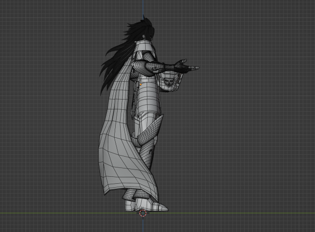 Gemini Defteros - Saint Seiya 3D Model in Cartoon 3DExport