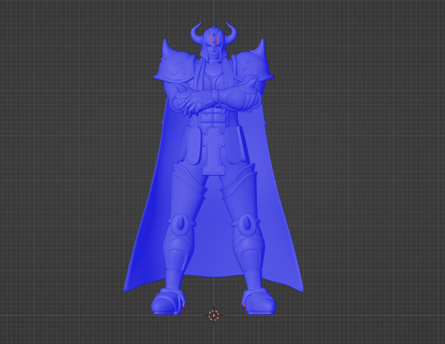 Taurus Aldebaran - Saint Seiya 3D Model in Cartoon 3DExport