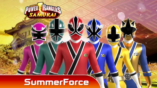 Red Samurai Ranger - Power Rangers Samurai 3D Модель in Мультяшные 3DExport