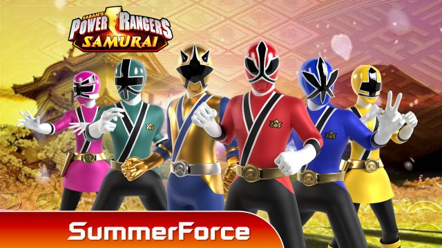 Gold Samurai Ranger - Power Rangers Samurai 3D Модель in Мультяшные ...