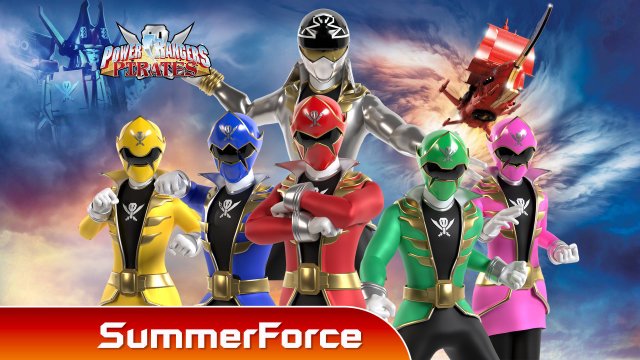 Blue Pirate Ranger - Power Rangers Pirates 3D Model in Cartoon 3DExport