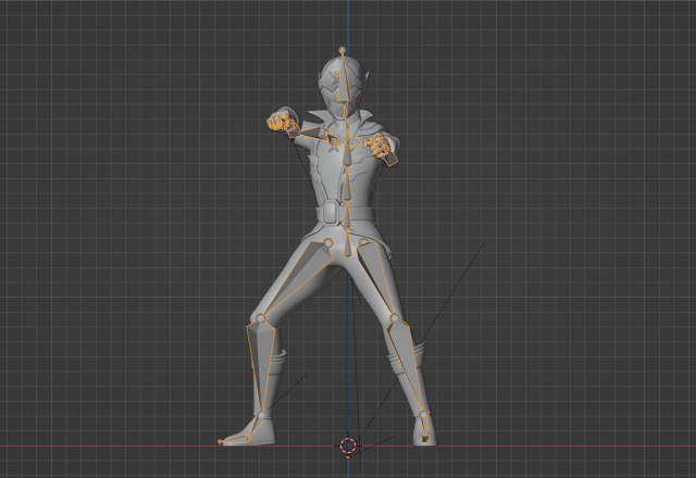 Blue Pirate Ranger - Power Rangers Pirates 3D Model in Cartoon 3DExport