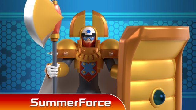 King - Megaman 3D Model in Cartoon 3DExport