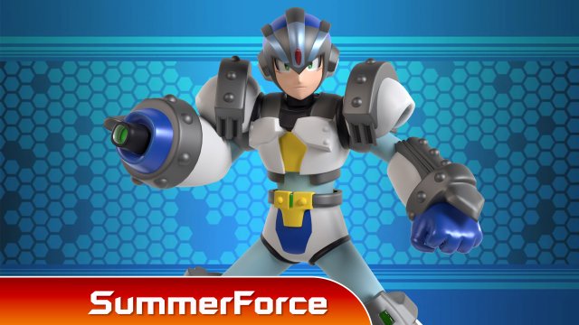 Megaman Gaea Armor - Mega Man X5 3D Model in Cartoon 3DExport