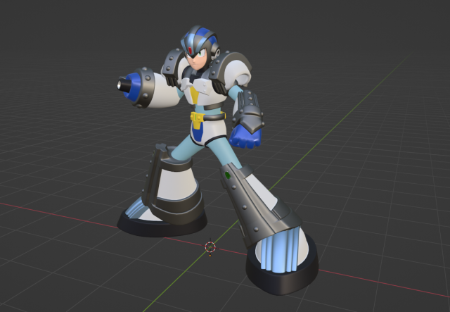 Megaman Gaea Armor - Mega Man X5 3D Model in Cartoon 3DExport