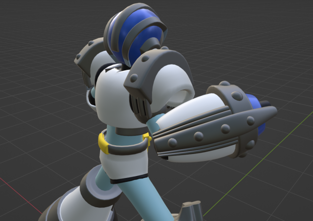 Megaman Gaea Armor - Mega Man X5 3D Model in Cartoon 3DExport