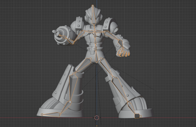 Megaman Gaea Armor - Mega Man X5 3D Model in Cartoon 3DExport