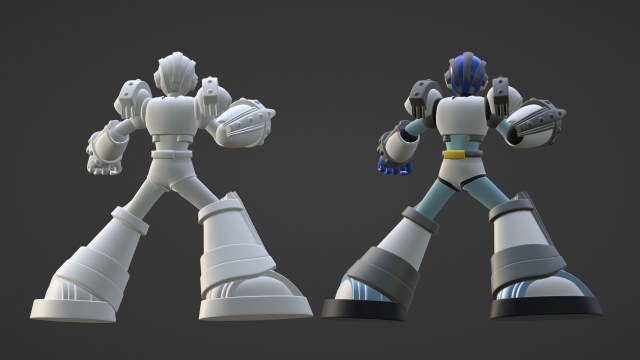 Megaman Gaea Armor - Mega Man X5 3D Model in Cartoon 3DExport