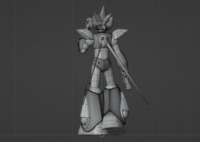 Axl - Megaman X7 3D Model in Fantasy 3DExport