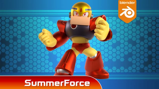 Gutsman - Megaman 3D Model in Robot 3DExport