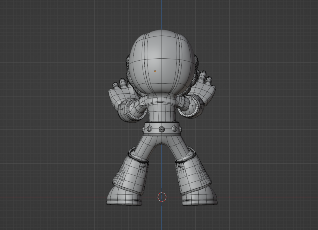 Iceman - Megaman 3D Model in Robot 3DExport