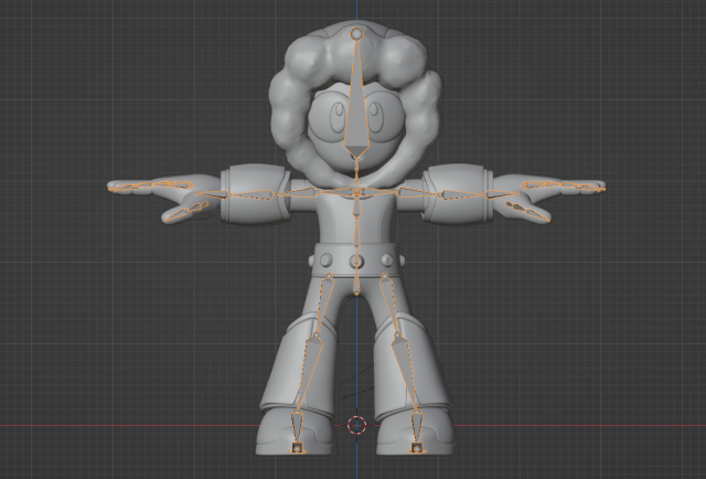 Iceman - Megaman 3D Model in Robot 3DExport