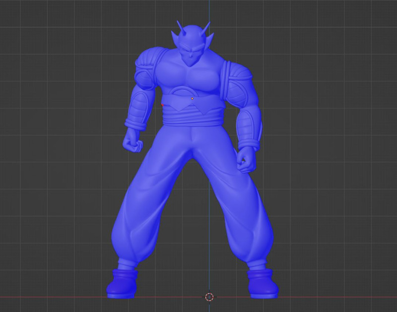 Orange Piccolo - Dragonball Super 3D Model in Cartoon 3DExport