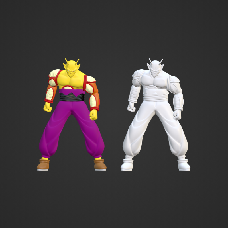 Orange Piccolo - Dragonball Super 3D Model in Cartoon 3DExport