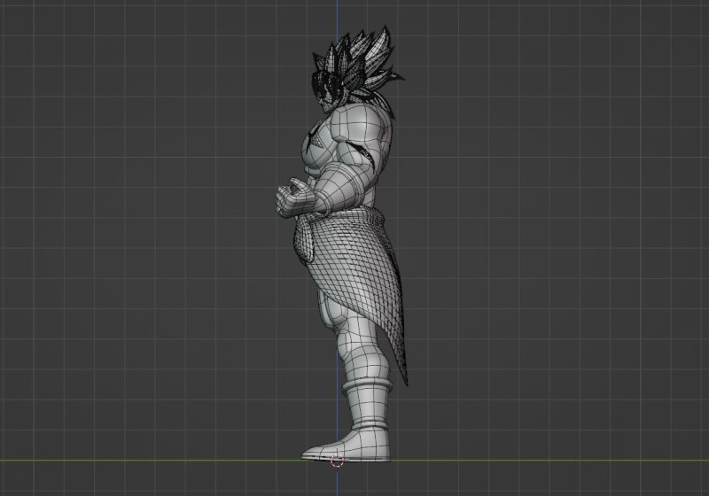 Broly Legendary Super Saiyan - Dragonball Super 3D Model in Cartoon ...