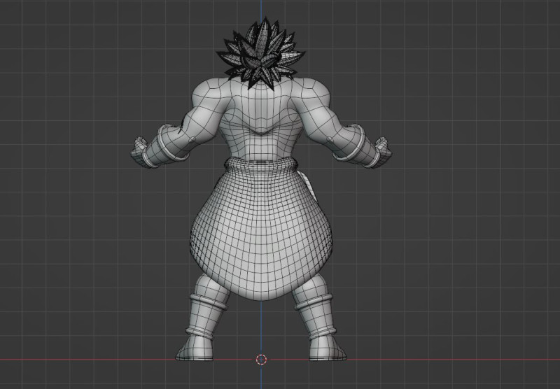 Broly Legendary Super Saiyan - Dragonball Super 3D Model in Cartoon ...