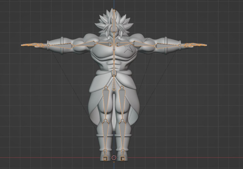 Broly Legendary Super Saiyan - Dragonball Super 3D Model in Cartoon ...