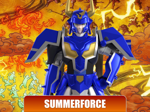 Uesugi Kaito - Yoroi Shin Den Samurai Troopers Modelo 3D in Dibujos ...