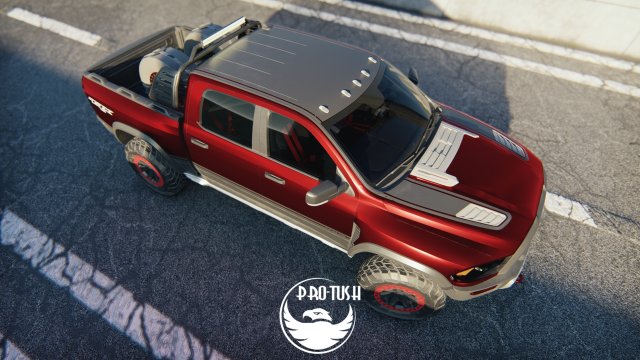 Ram 1500 Rebel TRX 3D Model in SUV 3DExport